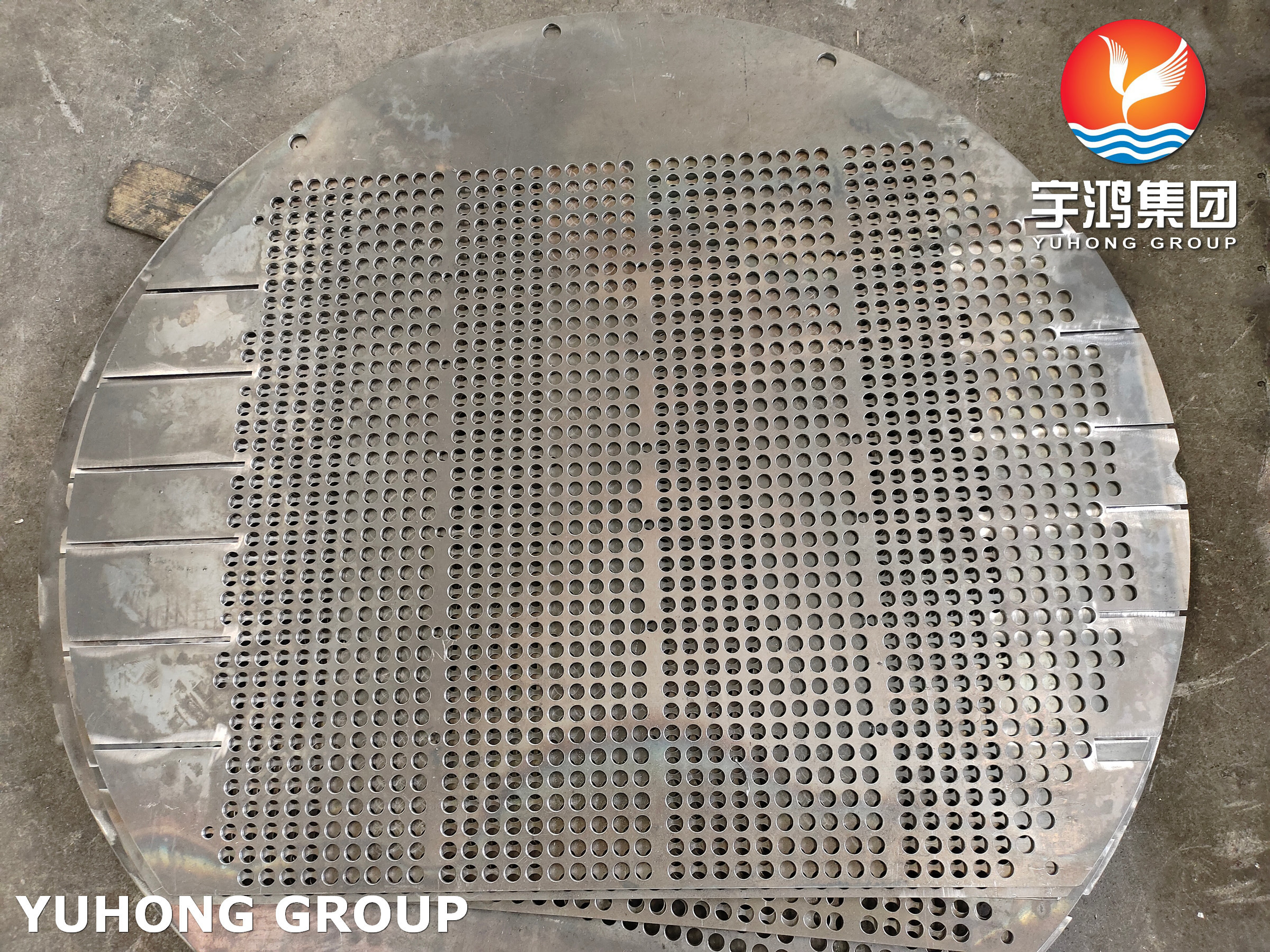 ASTM A266 (ASME SA266) Группа 2 Углеродистая стальная баффлевая пластина труб для паровых турбин